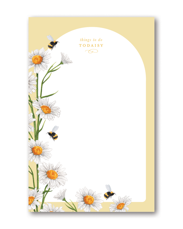 Things To Do Todaisy Notepad – Tara Feather Designs